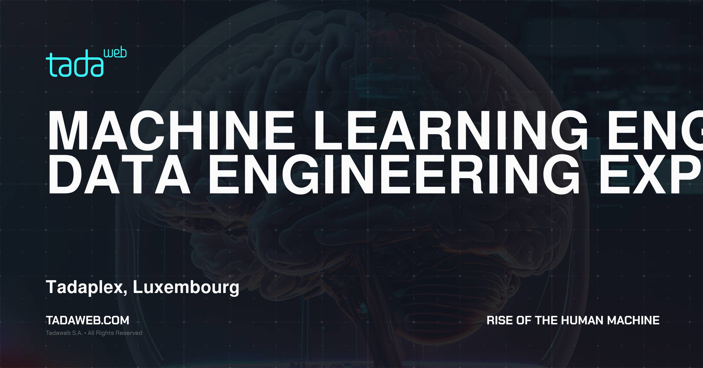 Tadaweb • Machine Learning Engineer with Data Engineering expertise